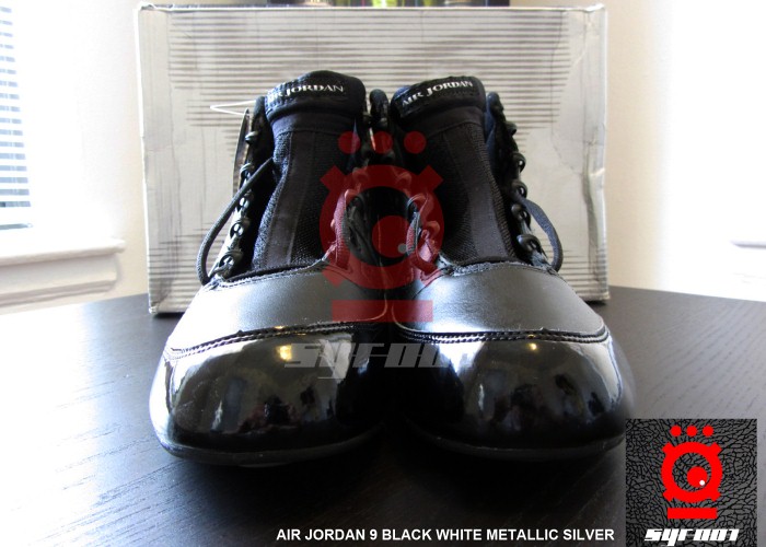 Air Jordan IX Cleat: Black Metallic Silver - Air Jordans, Release Dates ...