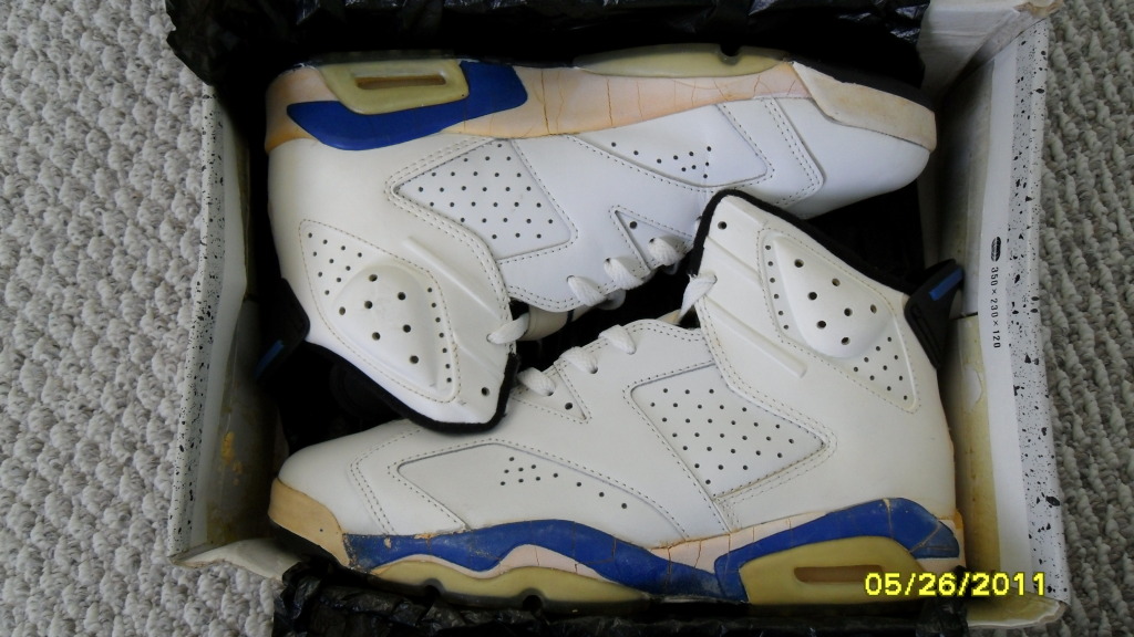 Air Jordan VI: September Blue On Ebay - Air Jordans, Release Dates ...