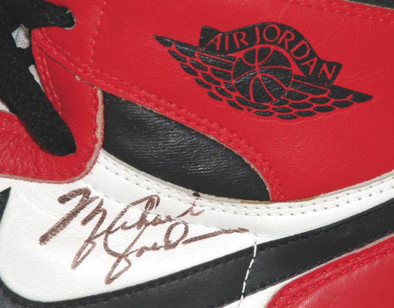 Air Jordan 1: Game Worn Autographed Pair - Air Jordans, Release Dates ...