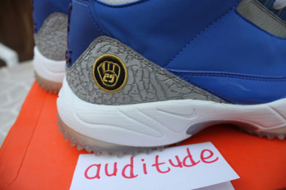 Air Jordan III: Andruw Jones Dodgers Turf Trainer PE - Air Jordans ...