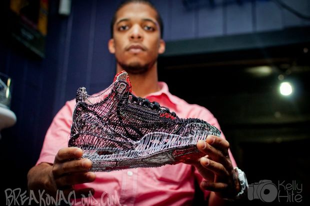 Air Jordan III: Black Cement - Wire Sculpture - Air Jordans, Release ...