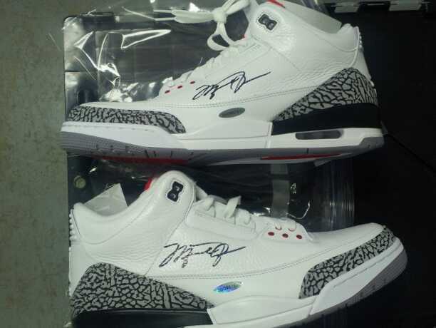 Air Jordan III: Autographed By Michael Jordan - Air Jordans, Release ...