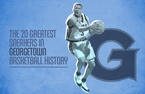 The 20 Greatest Sneakers In Georgetown Basketball History - Air Jordans ...