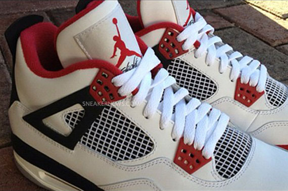 Air Jordan IV Retro: Fire Red - First Look - Air Jordans, Release Dates ...