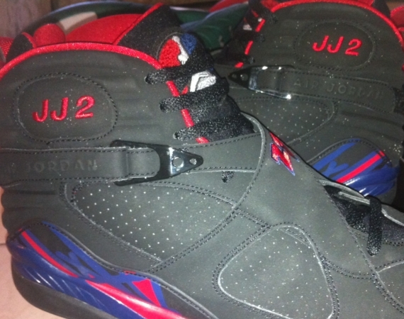 Air Jordan VIII: Joe Johnson 'Away' Player Exclusive - Air Jordans ...