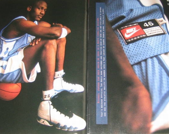 Vintage Gear: Air Jordan IX 'Powder Blue' Print Ad - Air Jordans ...