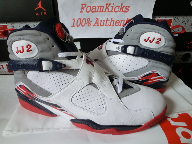 Air Jordan VIII: Joe Johnson 'Home' Player Exclusive - Air Jordans ...