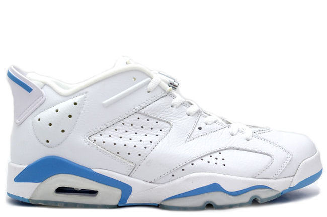 The Daily Jordan: Air Jordan VI Low - White - University Blue - 2002 ...