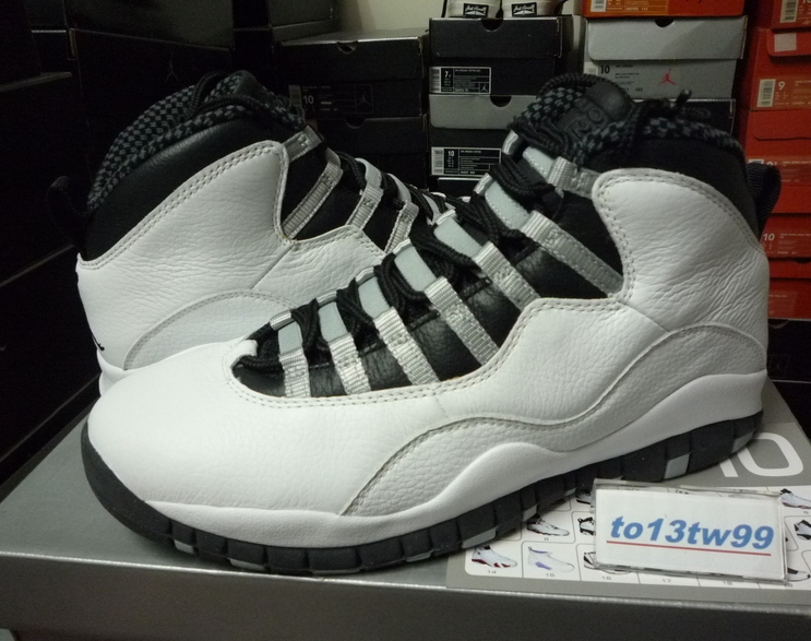 The Daily Jordan: Air Jordan X - White - Light Steel Grey - 2005 - Air ...