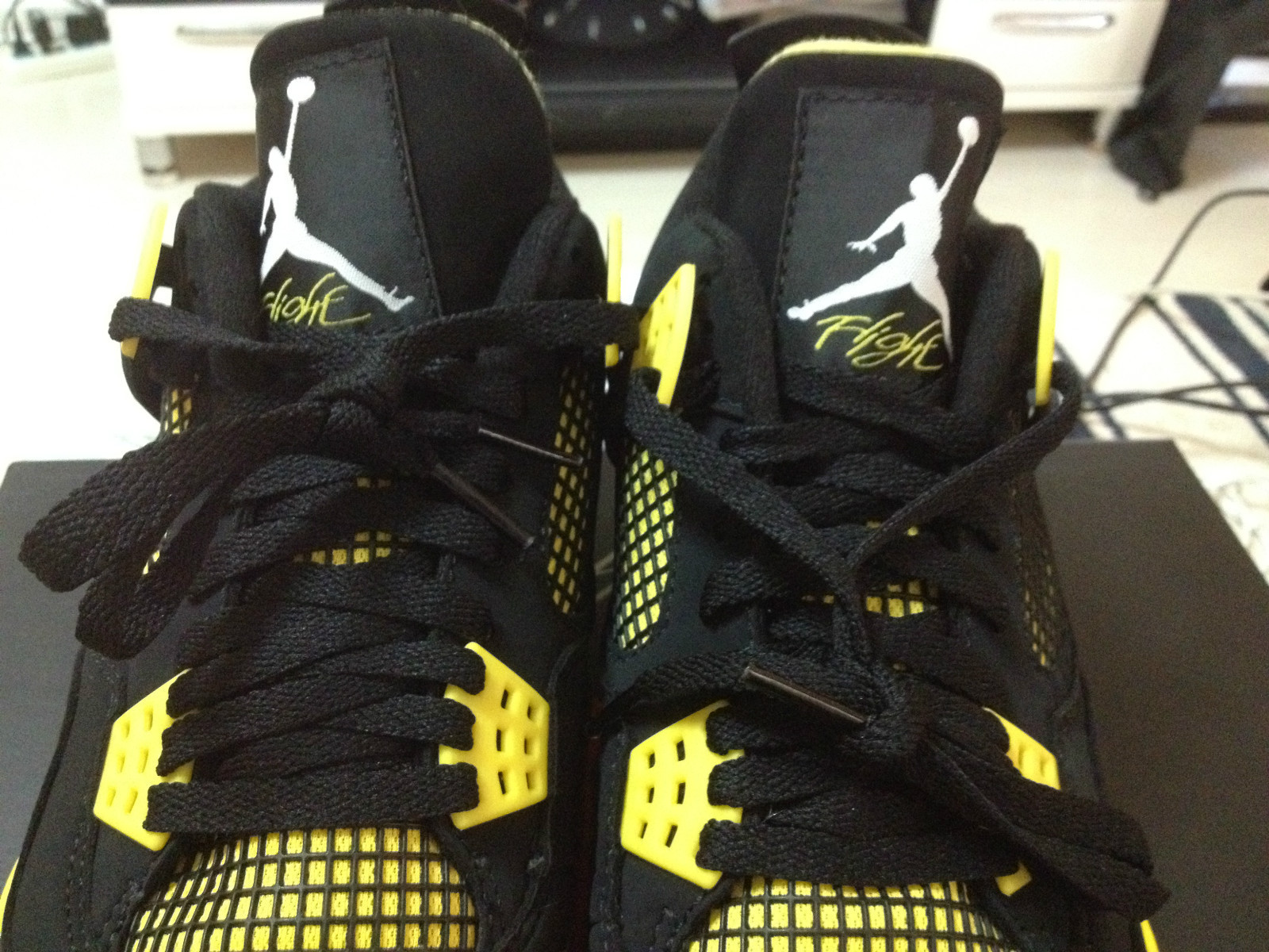 Air Jordan IV: "Thunder" - Available Early - Air Jordans, Release Dates ...