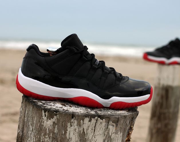 Air Jordan XI Low "Bred" Customs by JWDanklefs - Air Jordans, Release ...