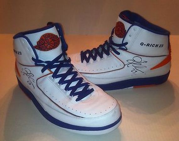 Air Jordan II: Quentin Richard Game-Worn Autographed “Knicks” PE - Air ...