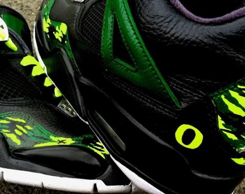 Air Jordan IV: "Duck Camo" Customs by DeJesus - Air Jordans, Release ...