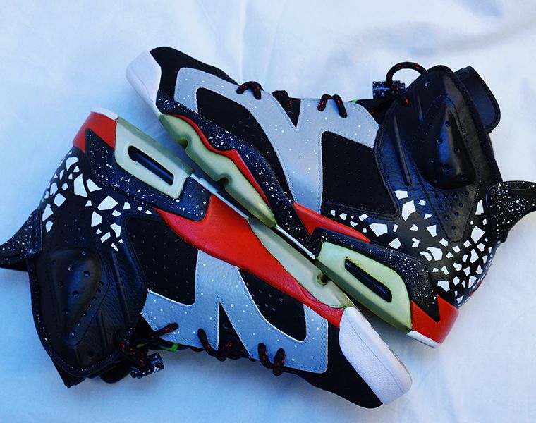Air Jordan VI: "Raygun" Customs by Ramses - Air Jordans, Release Dates ...