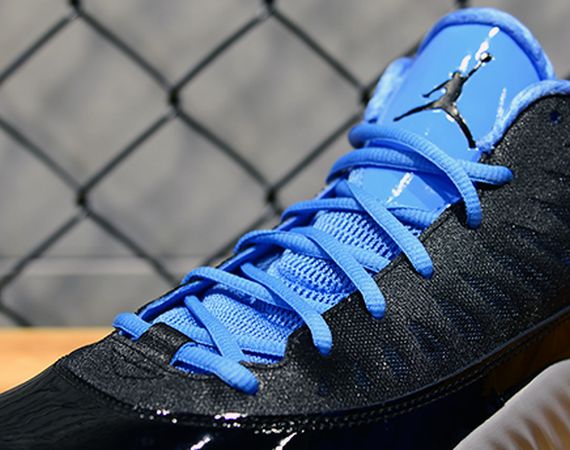 Jordan Super.Fly Low: Black - Metallic Silver - University Blue - Air ...