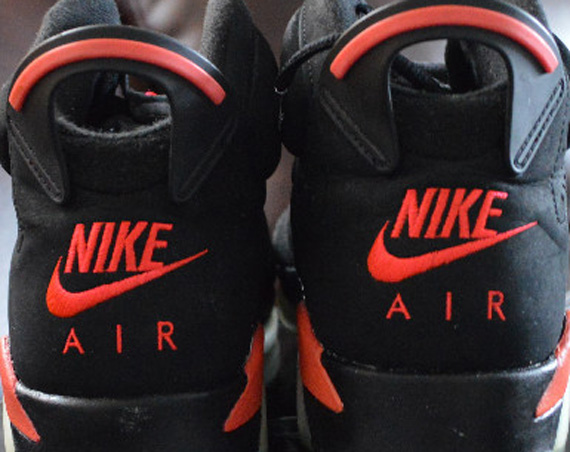 "Reverse Infrared" Air Jordan VI: Unreleased Sample - Air Jordans ...