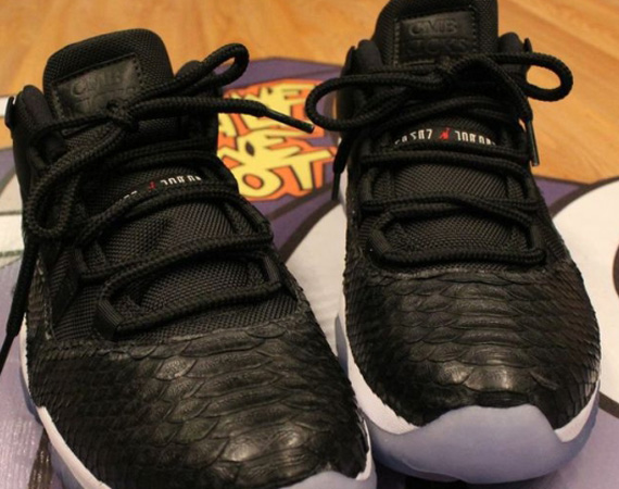Air Jordan XI Low: “Black Python” by CMB Kicks - Air Jordans, Release ...