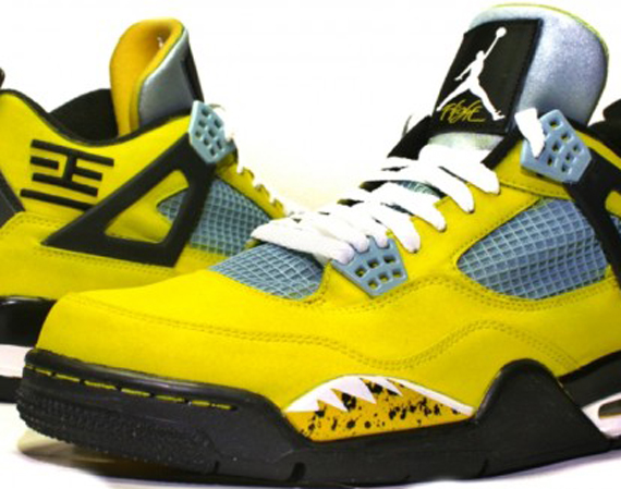Air Jordan IV: "Big in Japan" by Twizz Customs - Air Jordans, Release ...
