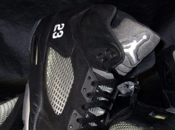 Air Jordan V: "Black/3M" Wear-Test Samples - Available on eBay - Air ...