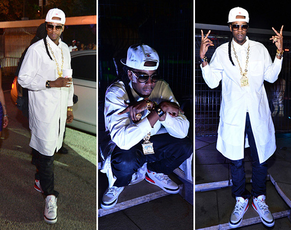 2 Chainz Wears Air Jordan III "Fire Red" at Album Release Party - Air ...