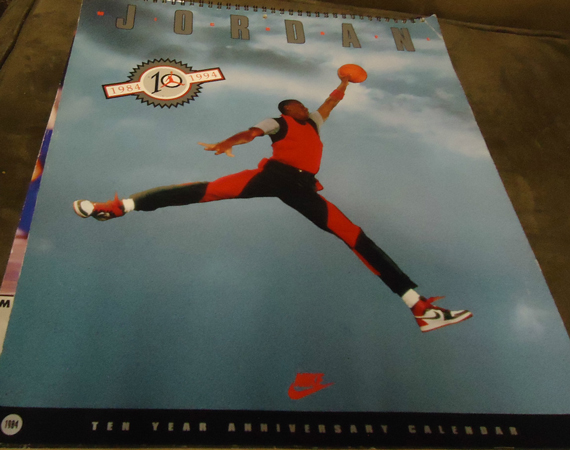 Vintage Gear: Air Jordan 10 Year Anniversary Calendar - Air Jordans ...