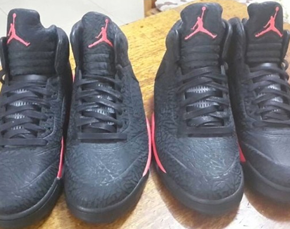 Air Jordan 5: "3Lab5" - Black - Red - Air Jordans, Release Dates & More ...