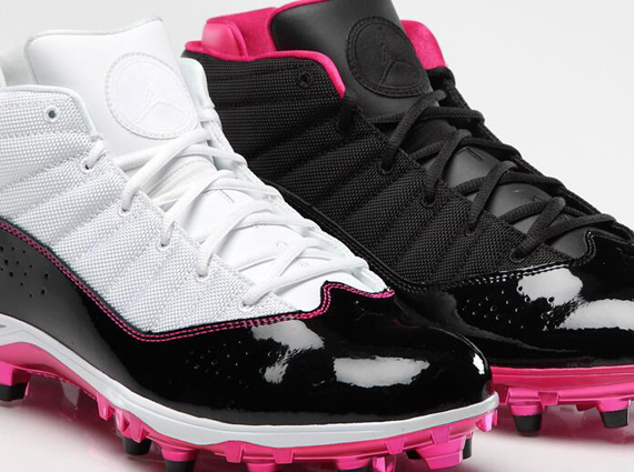 Jordan 6 Rings: "Breast Cancer Awareness" PE Cleats - Air Jordans ...