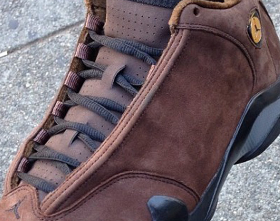 Air Jordan XIV: Chocolate Suede/Velour 2005 Sample - Air Jordans ...
