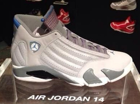 Air Jordan 14 Retro: Silver - Sport Blue - White - Air Jordans, Release ...