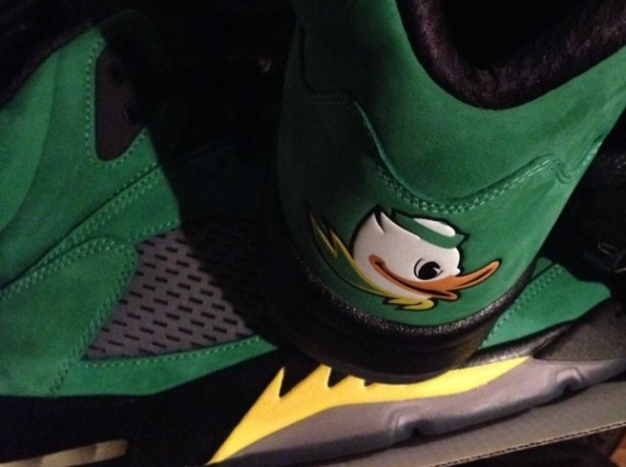 Air Jordan 5: "Oregon Ducks" - Available on eBay - Air Jordans, Release ...