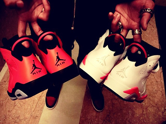 Air Jordan 6: "Infrared" vs. "Infrared 23" - Air Jordans, Release Dates ...
