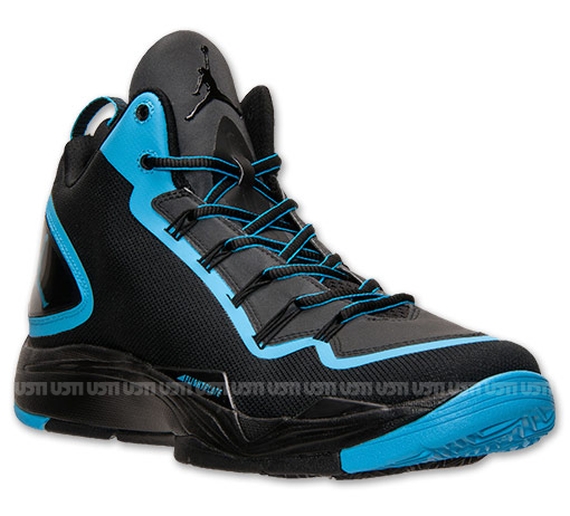 Jordan Super.Fly 2 PO: Black - Dark Powder Blue - Air Jordans, Release ...