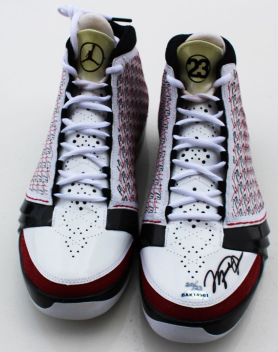 Air Jordan XX3: "Chicago" - Michael Jordan Autograph Available on eBay ...