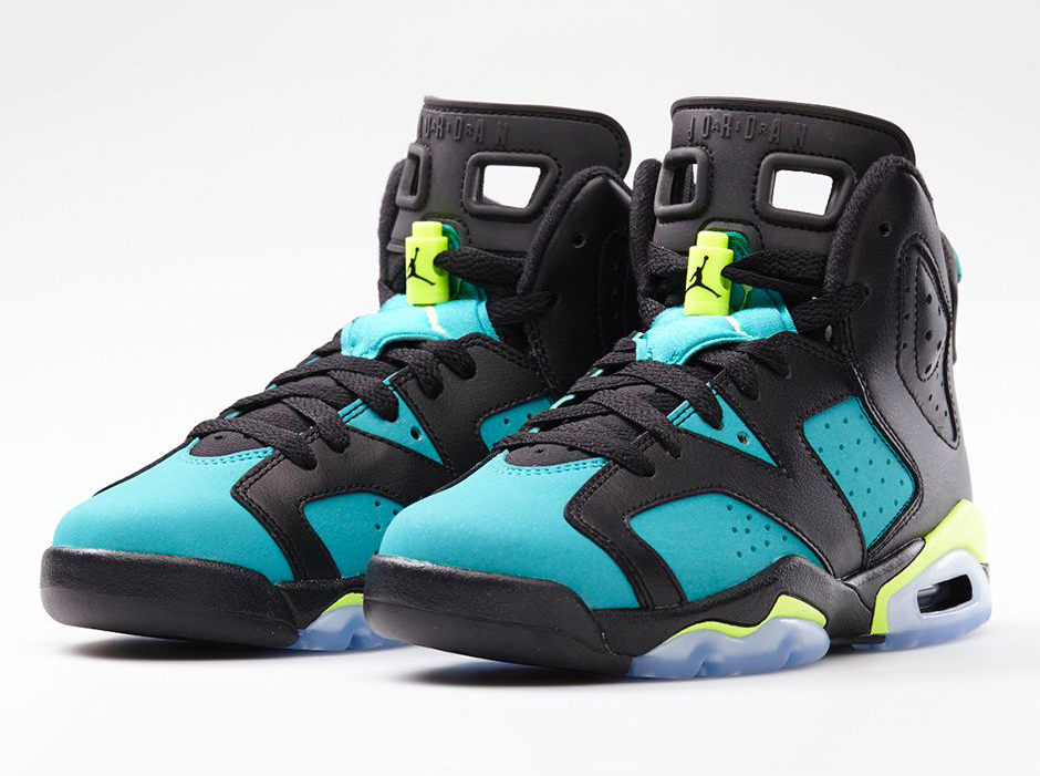 Air Jordan 6 Retro GS: "Turbo Green" - Nikestore Release Info - Air ...