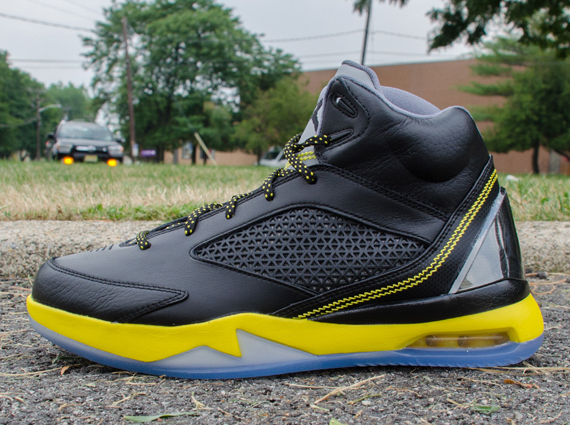 Air Jordan Future Flight Remix: Wolf Grey - Vibrant Yellow - Black ...