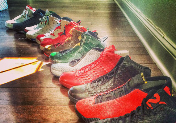 Just Blaze Shows Off His Air Jordan Retro Collection for Fall 2014 ...