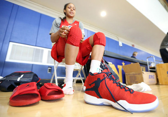 Another Look at Maya Moore's Air Jordan XX9 "Team USA" PE - Air Jordans ...