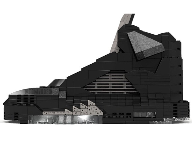 Air Jordan 5 Black/Metallic Silver Lego-ized - Air Jordans, Release ...