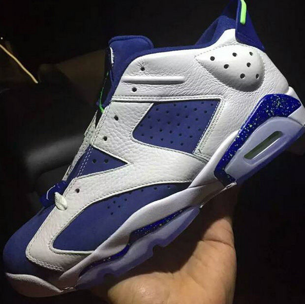 Air Jordan 6 Low "Seahawks" At A Glance - Air Jordans, Release Dates ...