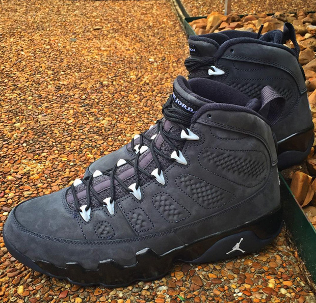 Air Jordan 9 Anthracite In Natural Light - Air Jordans, Release Dates ...