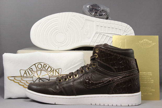 Air Jordan 1 Pinnacle "Brown Croc" Available Now - Air Jordans, Release ...