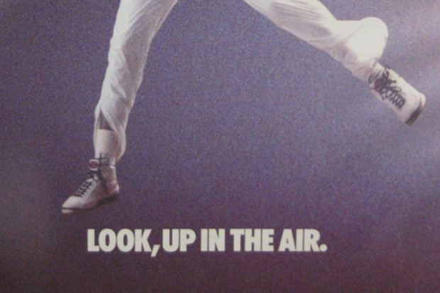 Vintage Gear: Michael Jordan "Up In The Air" Nike Ad - 1987 - Air ...