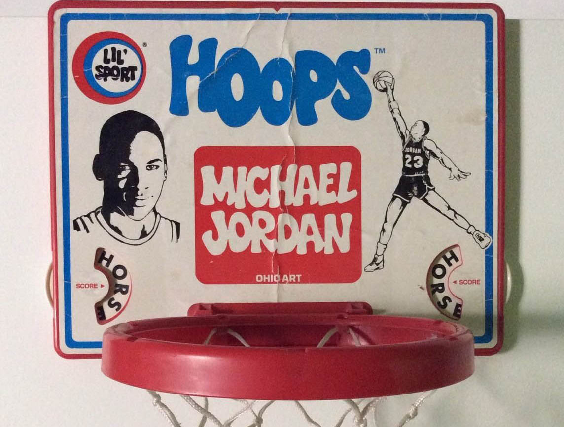 Vintage Gear: Michael Jordan Lil' Sport Hoop By Ohio Art - Air Jordans ...