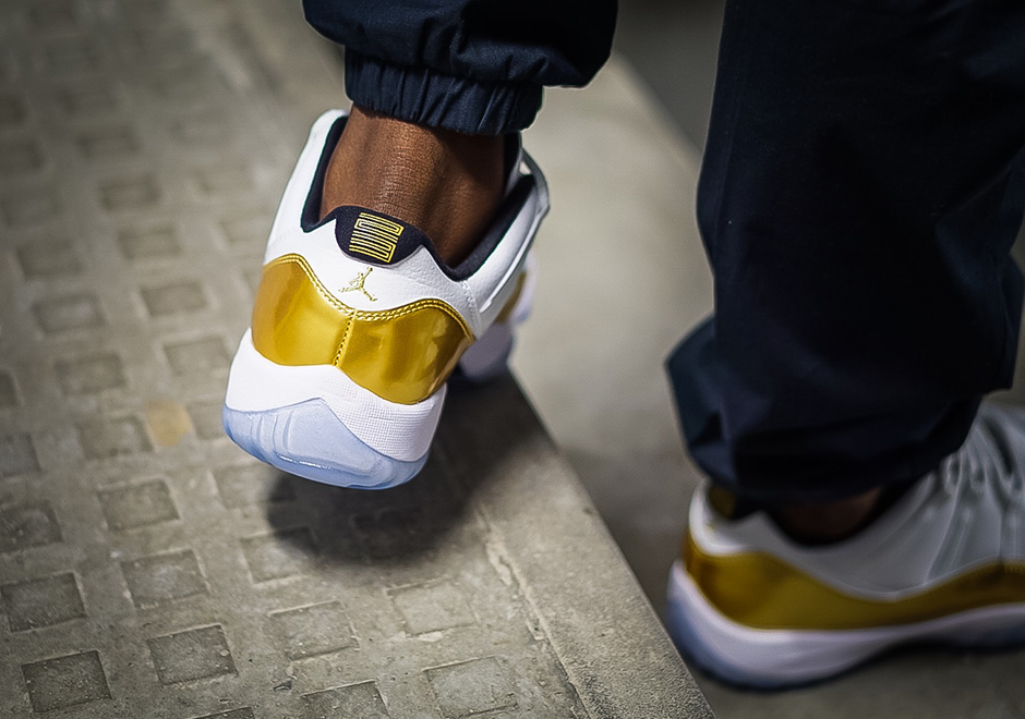 Air Jordan 11 Low "Gold" Closes The Olympics The Right Way - Air ...