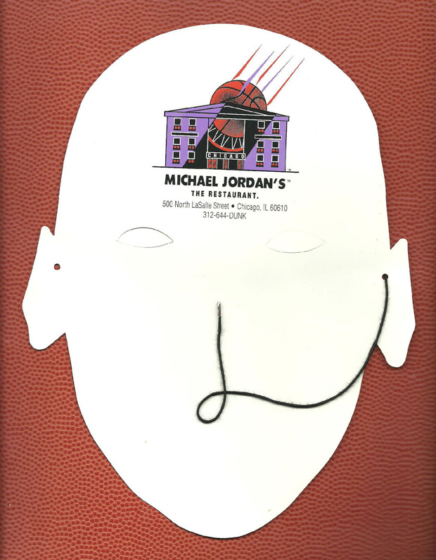 Vintage Gear: Mask From Michael Jordan's Restaurant - Air Jordans ...