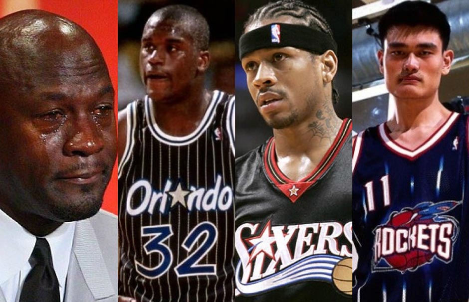 Flashback Friday: When Shaq, A.I. And Yao Owned Michael Jordan - Air ...