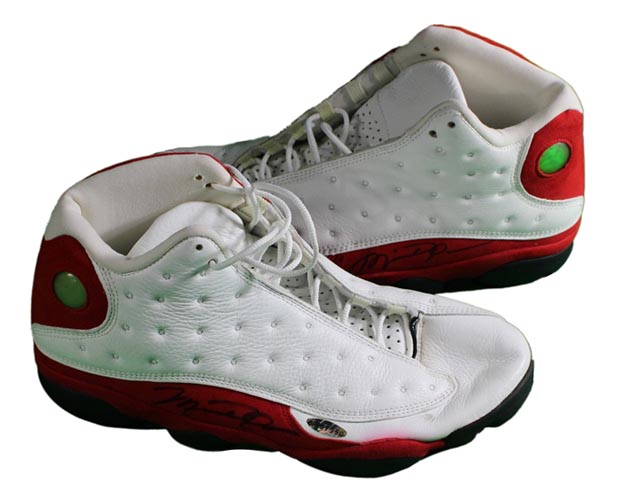 Bid On Michael Jordan's Pair Of Game Worn Air Jordan 13 - Air Jordans ...