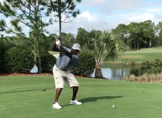 Michael Jordan Demonstrates The Art Of The Golf Swing - Air Jordans ...